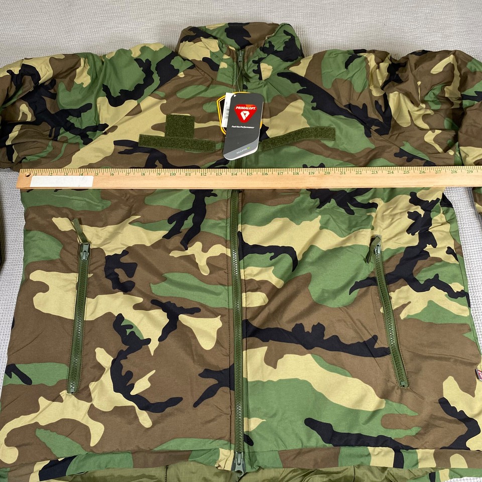 US Army Military Cold Weather Level 7 Parka Primaloft Jacket ECWCS ...