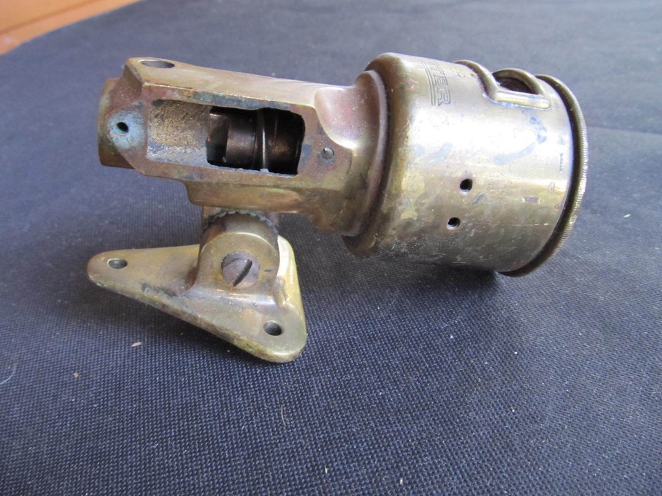 Vintage Warner AUTO-METER Speedometer Brass era Cars Model T 1905 1907 ...