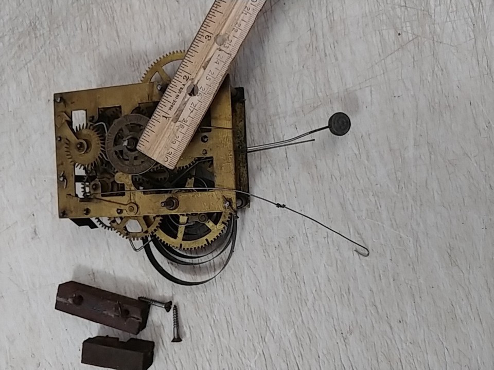 WELCH GOTHIC STEEPLE MANTLE CLOCK 30 HOUR MOVEMENT | eBay