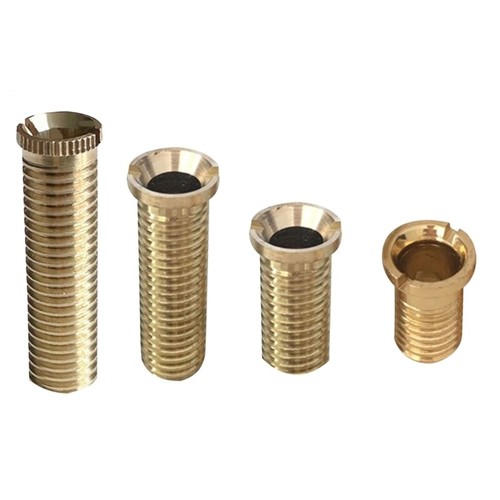 Pure Copper Skin Strainer Plug Screw Bolts Threaded Screw Connector ...