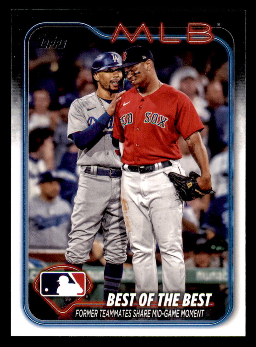 2024 Topps #424 Best Of The Best (Mookie Betts / Rafael Devers) Lot of ...