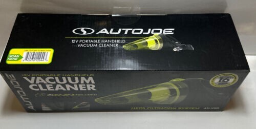 AUTO JOE ATJ-V501 12-Volt Portable Car Vacuum Cleaner | 2 HEPA Filters ...