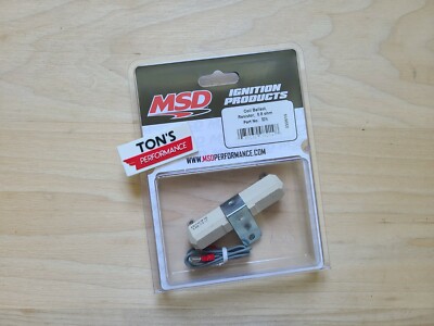 MSD 8214 MSD Ignition Coil Ballast Resistor-0.8 OHM-Stock Points Ignition System | eBay