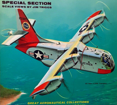 AIR PROGRESS Oct/Nov 1963 magazine Vought-Ryan-Hiller XC-142A | eBay