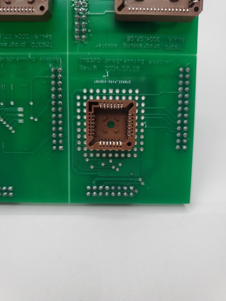 Xprog Programming Adapters TMS374, TMS370, MC68HC05V12, HC11E9/EA9 ...