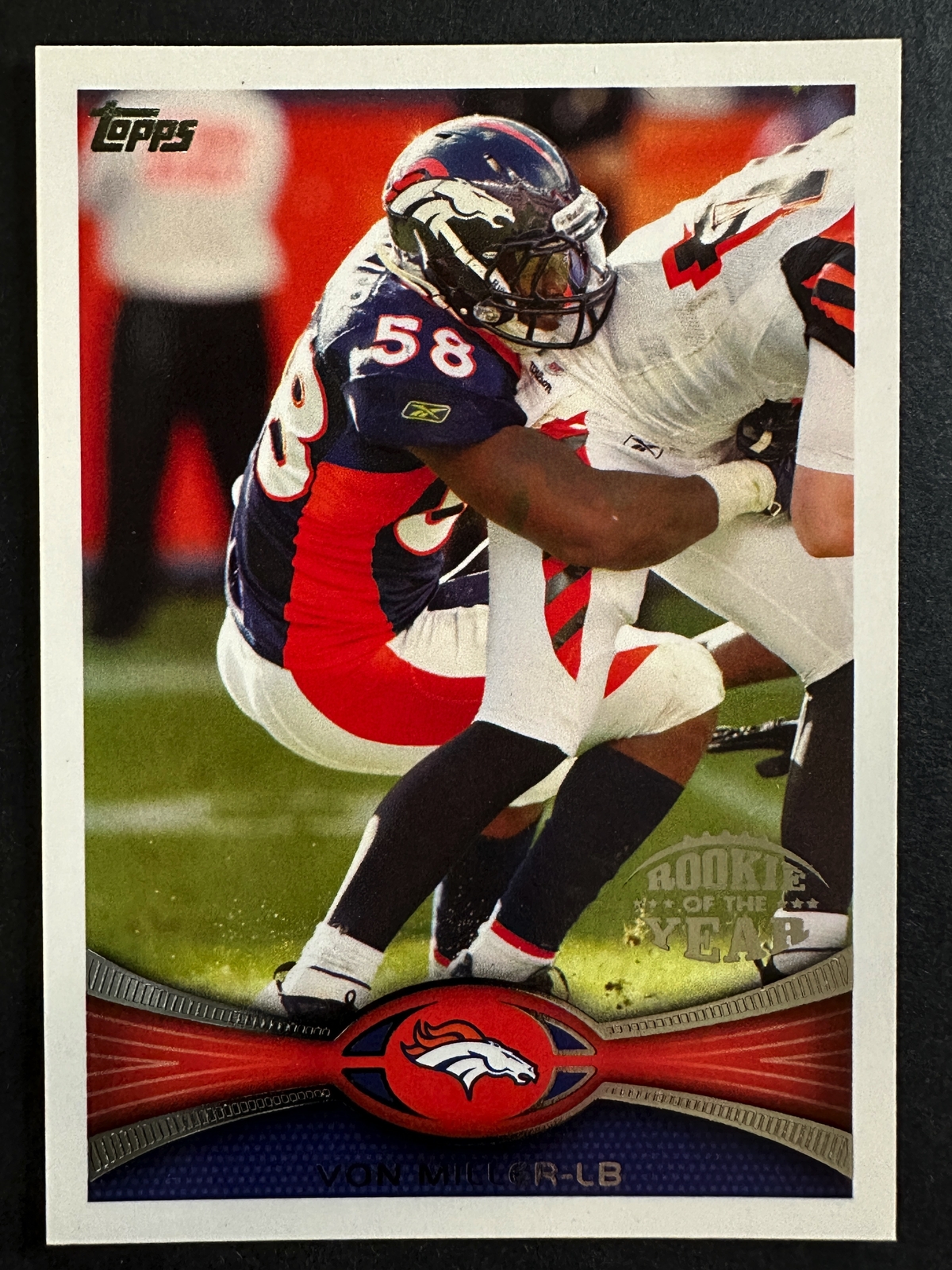 Von Miller 2012 Topps Football Rookie of the Year Denver Broncos #148 ...