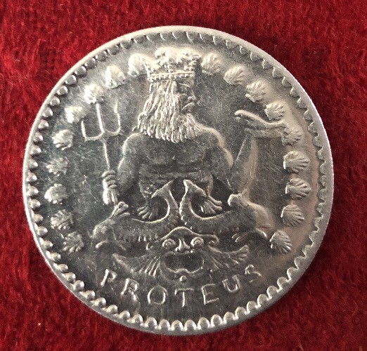 PROTEUS Water Courses Of The Continents 1982 Token/ Coin | eBay