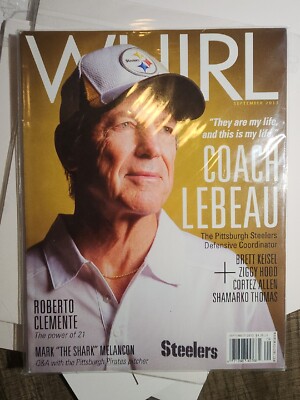 Whirl Magazine Coach Lebeau Pittsburgh Steelers | eBay