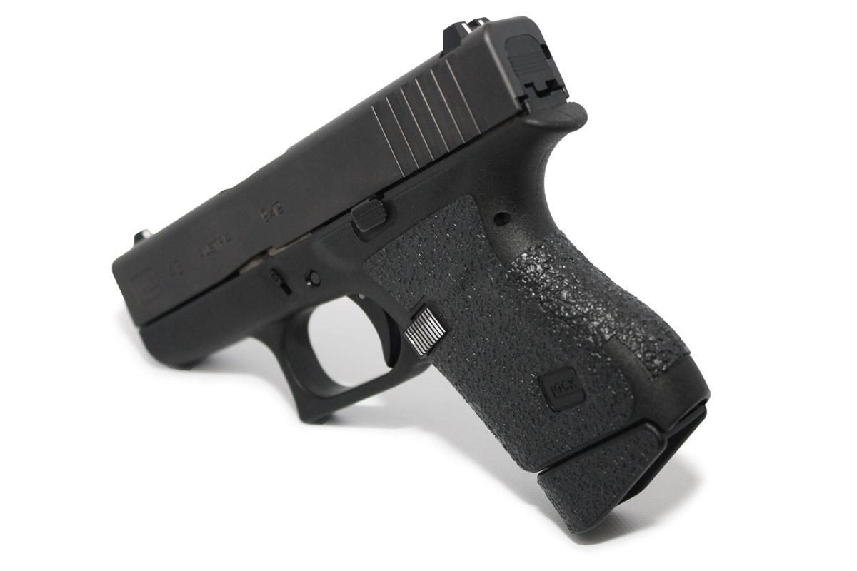 GripOn Textured Rubber Full Grip Wrap for Glock 43 G43 | eBay