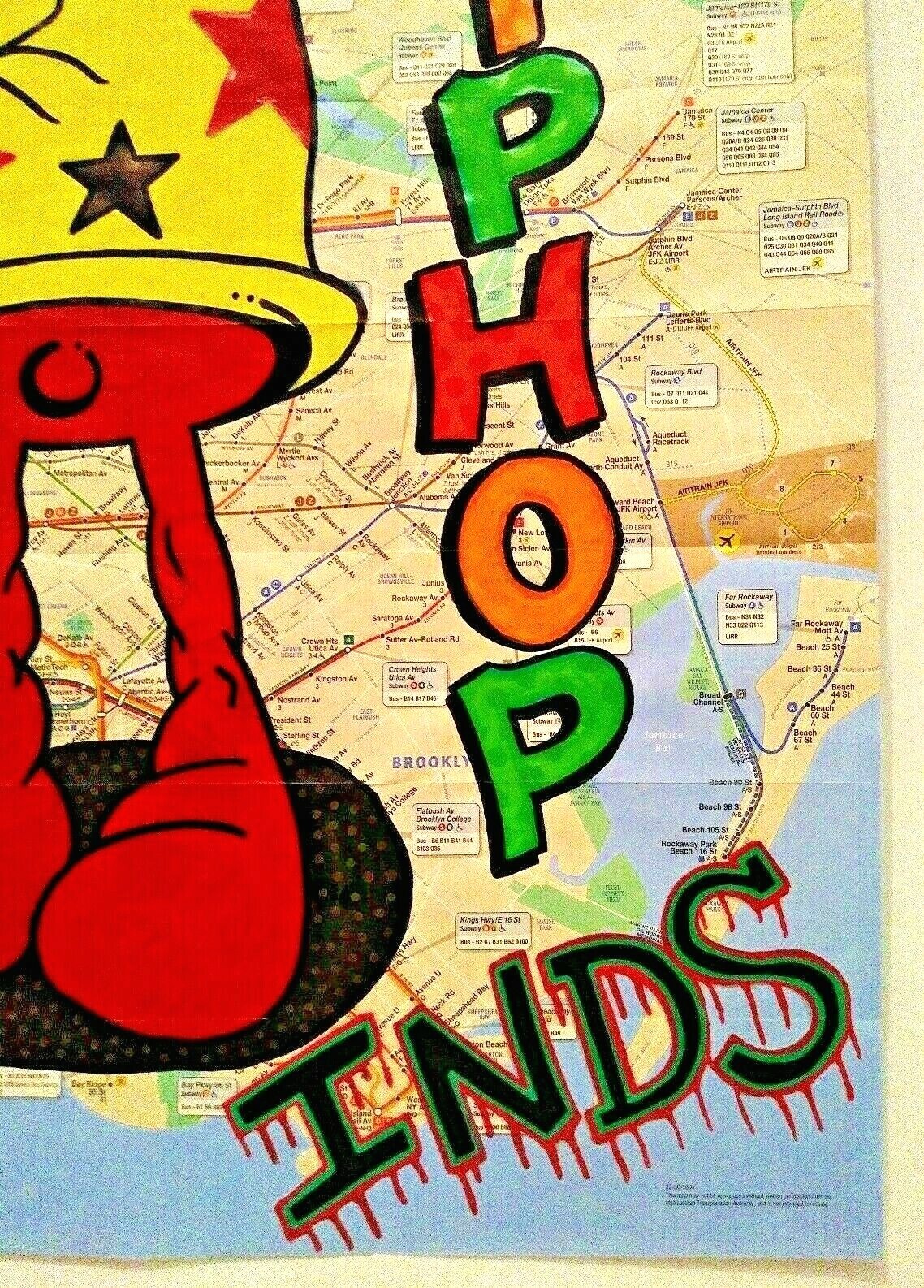 GRAFFITI LEGEND LAVA I & II aka STRAIGHTMAN URBAN ART SUBWAY MAP CHEECH ...