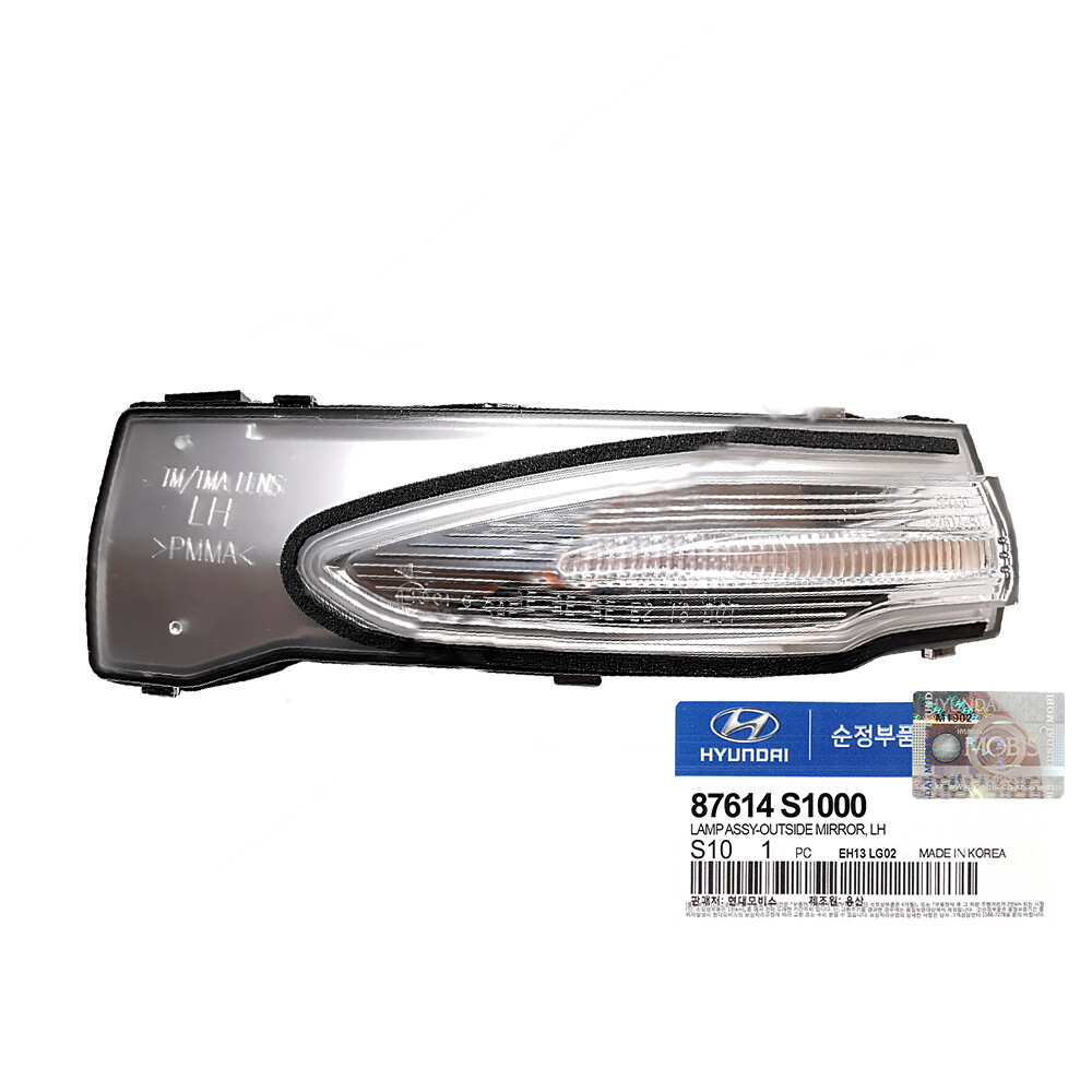 GENUINE 87614S1000 Outside Mirror Turn Signal Lamp Left for Santa Fe ...