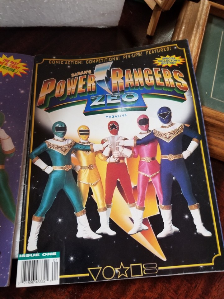 2 Power Rangers Magazines Both Issue #1 | eBay