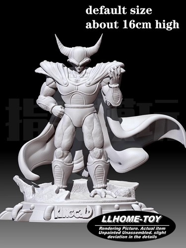 Anime DBZ King Cold Strong Muscle cloak Stand Resin 3D Print GK Kit ...