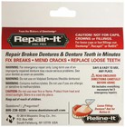 Repair-It Acrylic Denture Repair Kit Advanced Formula Zinc Free - 3ct ...