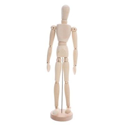 Poseable Art Figure Model: Flexible Wooden Drawing Mannequin For ...