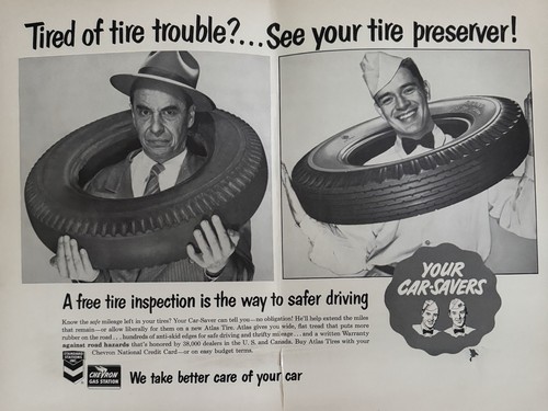 Vintage Atlas TBA ads-artwork-illustratiosn-Oil & Gas-Standard-Chevron ...