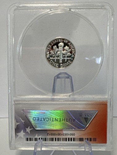 2015-S US Mint Silver Roosevelt Dime ANACS PR70 DEEP CAMEO *A First ...