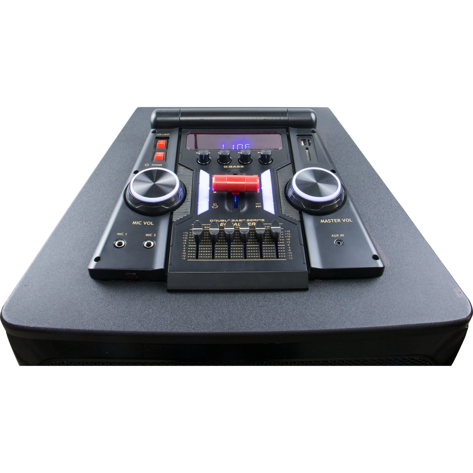 Dolphin SP-175 Dual 15” 7000W Professional Bluetooth Ground Shaker ...