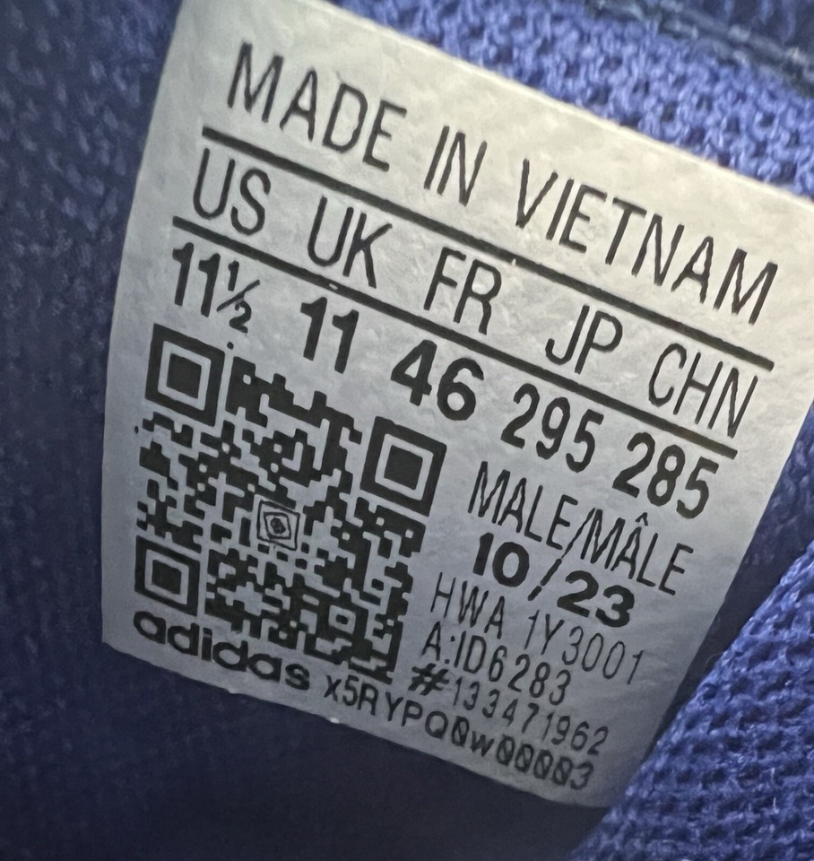 Adidas Neo VL Court 3.0 Skateboarding Shoes Mens Sz 11.5 Bright Blue ...