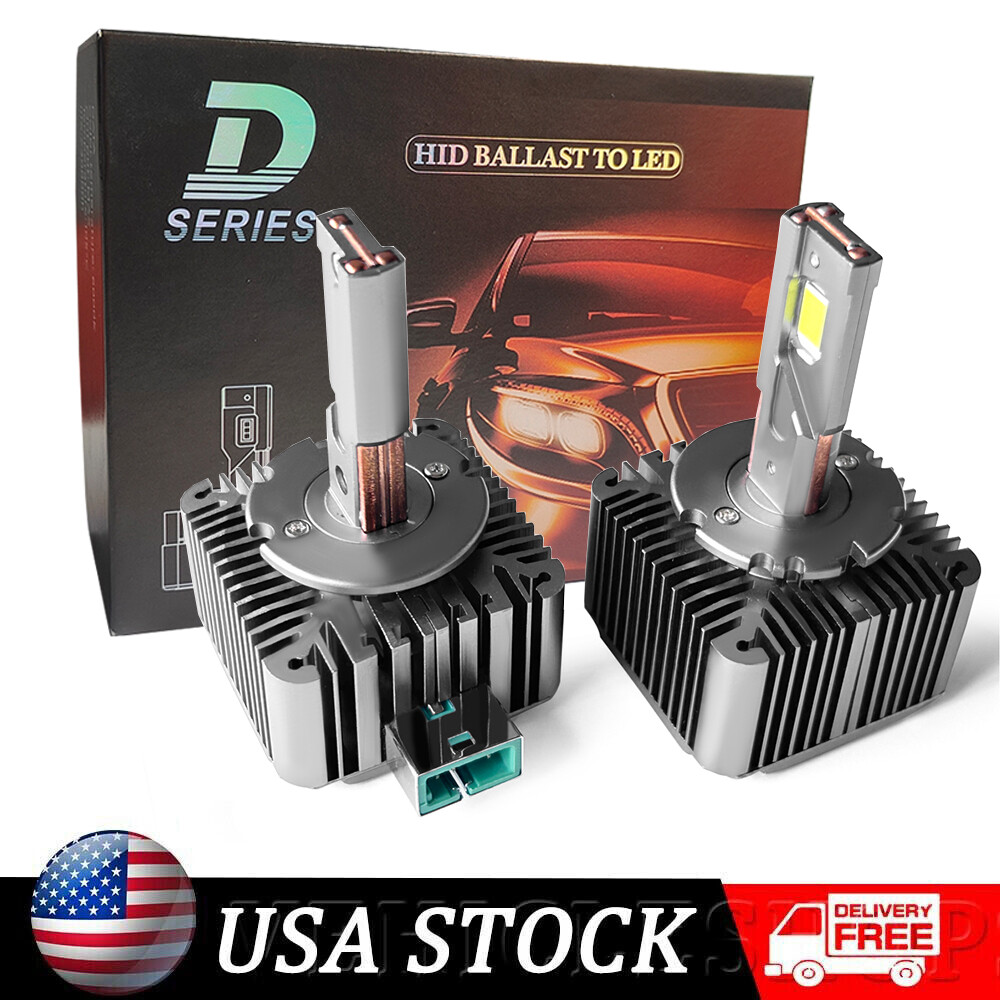 LED Headlight Bulbs D3S D3R HID Xenon Conversion Kit High Low Beam ...