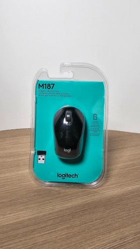 Logitech M187 Wireless Mini Optical Mouse - Black 804067421231| eBay