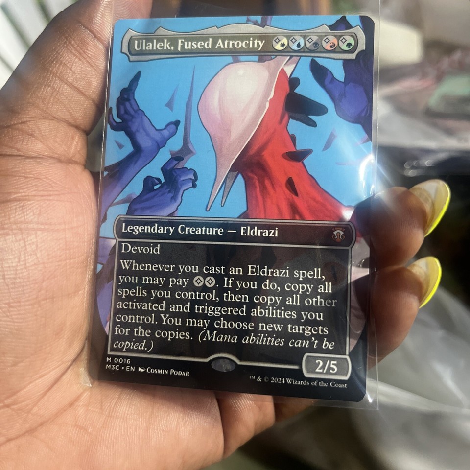 MTG Ulalek, Fused Atrocity Commander: Modern Horizons 3 0016 Regular ...