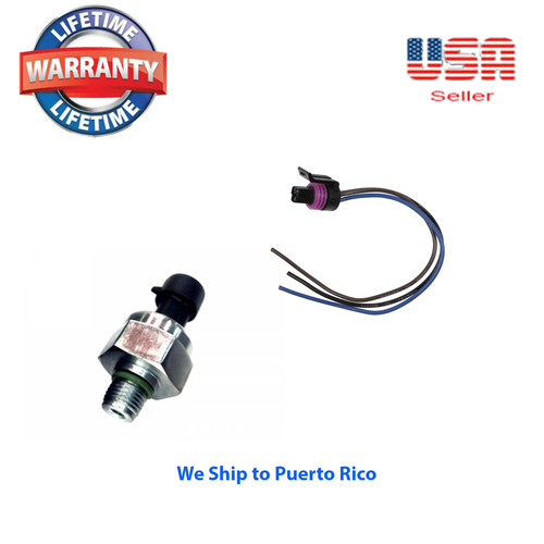 Injection Control Pressure ICP Sensor W/ Wire Adapter DT466E I530E ...
