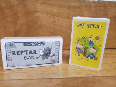 Monopoly Rugrats Replacement Cards And Money Only | eBay