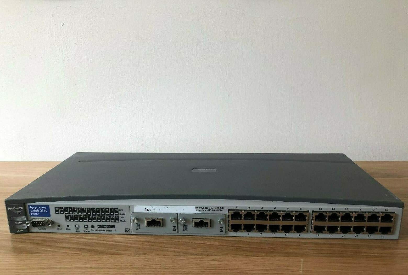 HP ProCurve 2524 Switch with No Brackets HP 2524 HP J4813A (Inc VAT ...