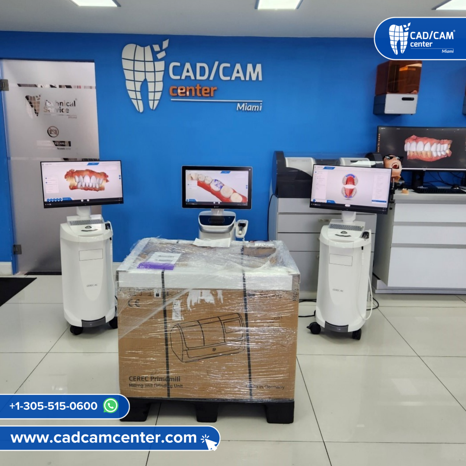 DENTSPLY SIRONA CEREC PrimeScan + PrimeMill + Suction unit + SpeedFire ...