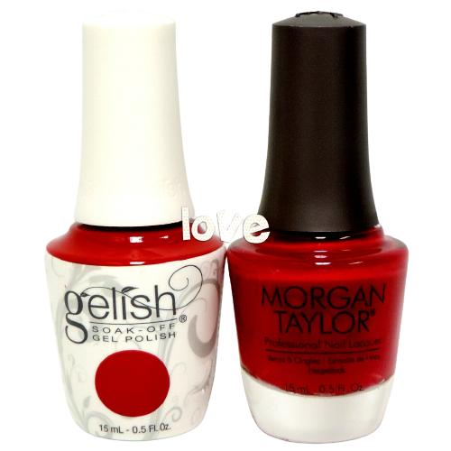 Gelish Gel Nail Polish 0.5oz Gel Color Duo #189- Ruby Two-Shoes | eBay