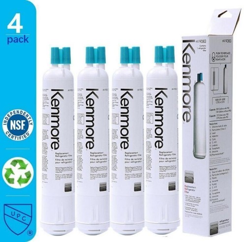 4 pack kenmore 9083 refrigerator water filter New Sealed | eBay