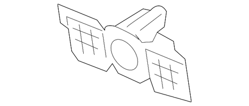 Genuine Volkswagen Park Sensor Bracket 561-919-493-B | eBay