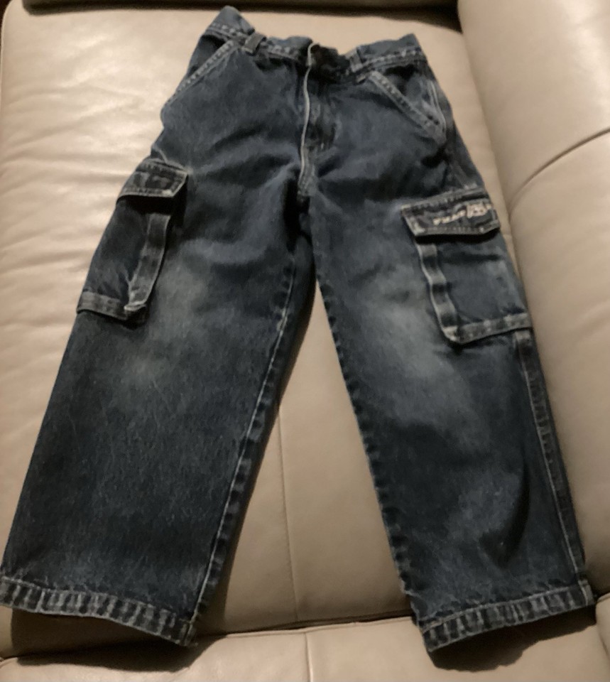 Vtg Phat Farm Carpenter Jeans Boys Size 6 Logo Y2K Embroidered | eBay