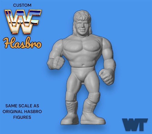 FLYIN BRIAN PILLMAN Unpainted WWF Hasbro CUSTOM MATTEL RETRO WWE WCW | eBay