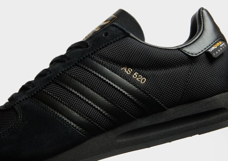 Adidas AS 520 Originals Mens Shoes Trainers Uk Size 9 - 12 GW8803 Black ...