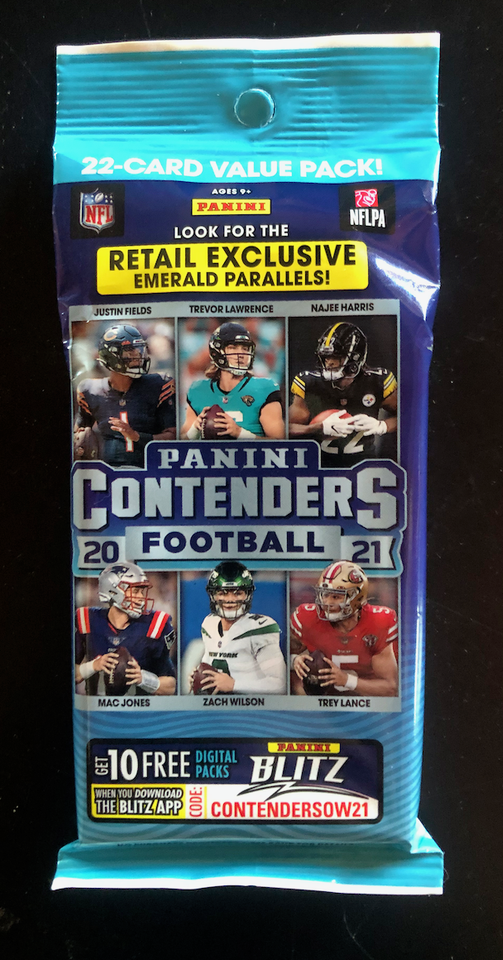 2021 NFL Panini Contenders Fanatics Blaster & Hanger Boxes + Value ...