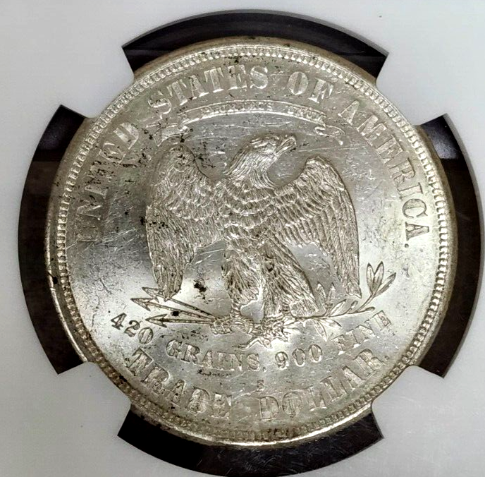 1874-S Trade Dollar - MS62 - NGC - Plenty of Luster Left On This Coin ...