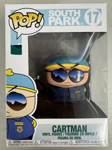 Cartman (Police Cop) 17 ~ South Park ~ Funko Pop Vinyl + FREE POP ...