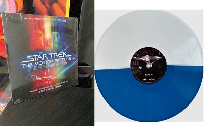 Star Trek The Motion Picture Movie Vinyl Record Soundtrack 2 LP Split ...