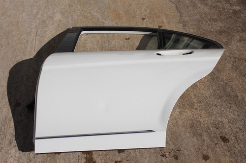 OEM Mercedes W204 C300 08-14 Left Driver REAR Door Shell WHITE 650U ...