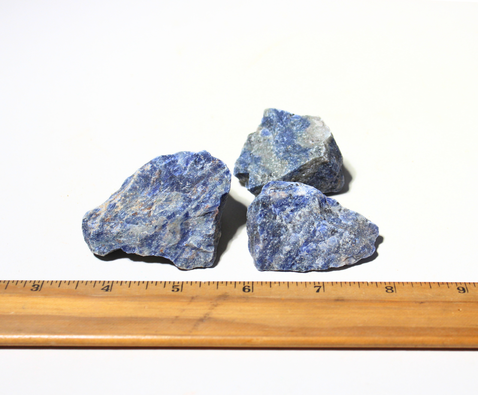 Sodalite "Granite" - Rough Rocks for Tumbling - Bulk Wholesale options ...
