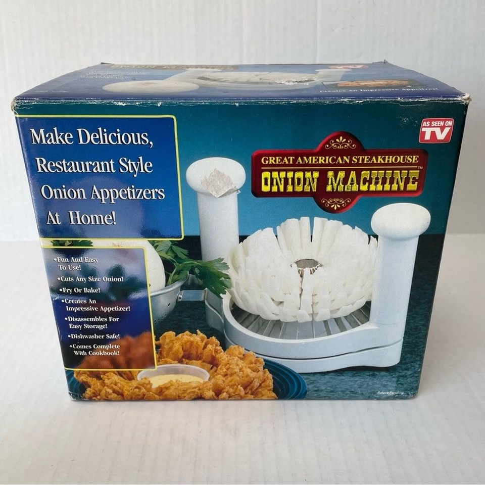 Great American Steakhouse ONION MACHINE Blooming Onion Maker Seen On TV ...