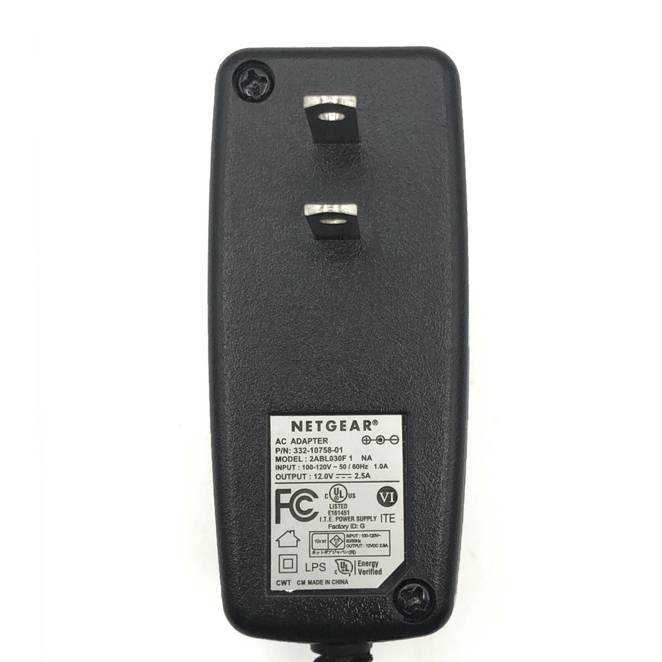 Original Netgear 12V AC Power Adapter for Netgear Nighthawk AX6 AX5400 ...