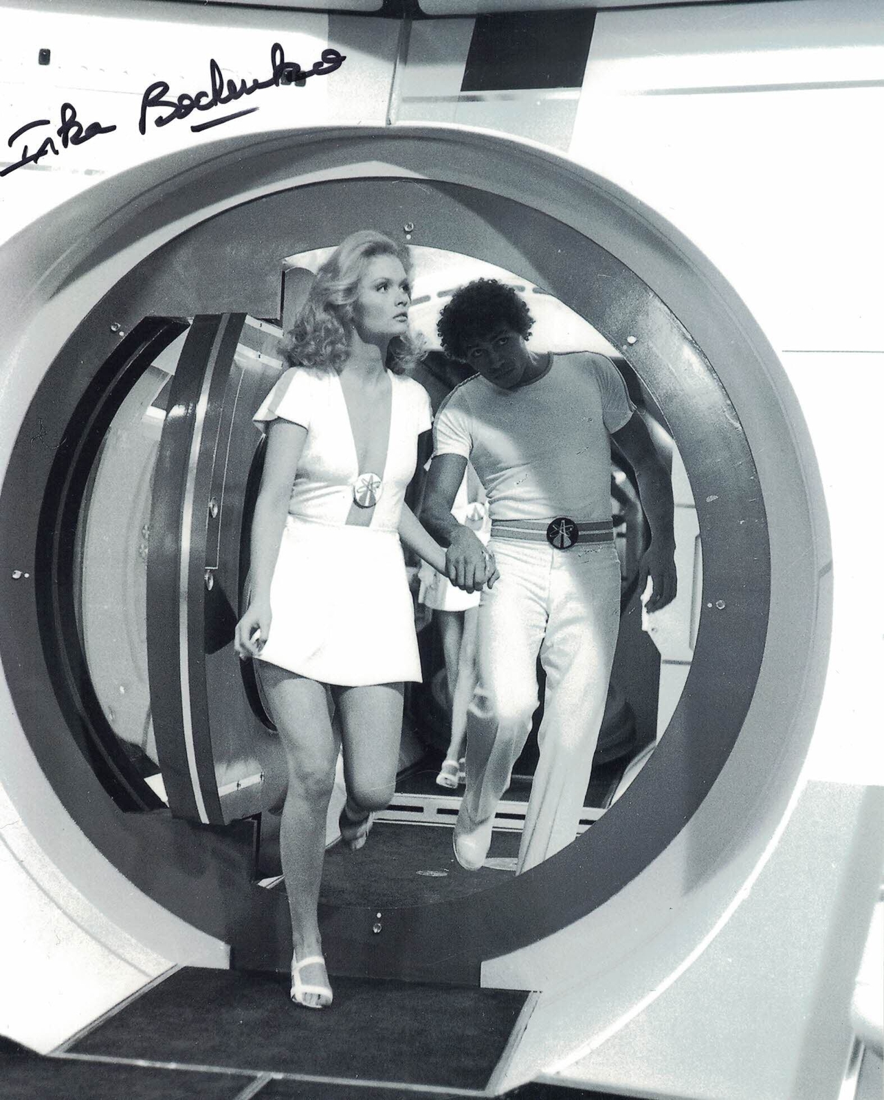 IRKA BOCHENKO - Blonde Beauty/ Drax Girl in James Bond Moonraker hand ...