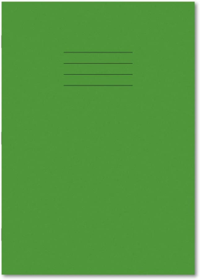 Hamelin Exercise Books A4 Lined Pack of 10, 48 Pages - Light Green ...