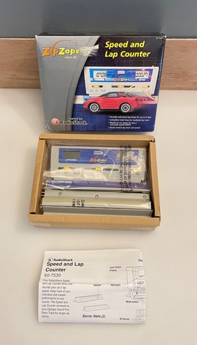 Zip Zaps - Micro RC - Speed and Lap Counter - Fueled By Radio Shack ...