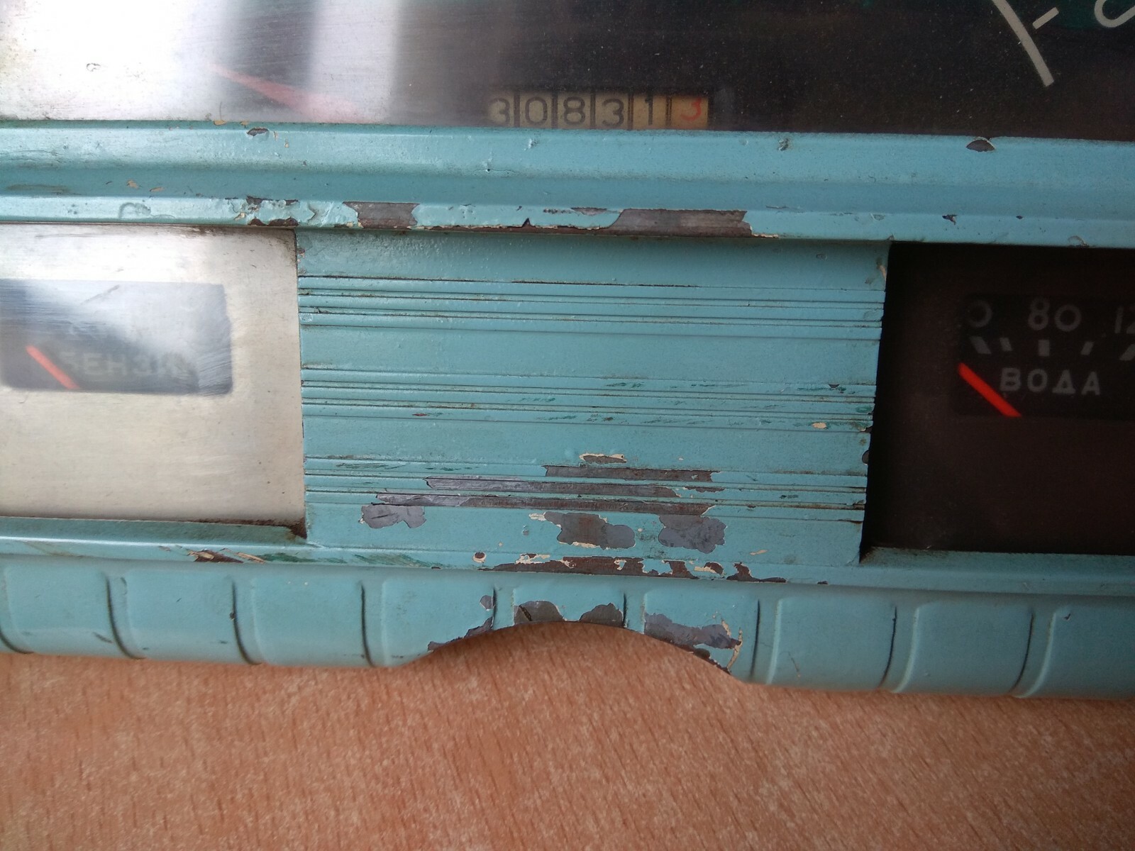 RARE old Volga GAZ 21 Vintage Soviet USSR Original Speedometer ...