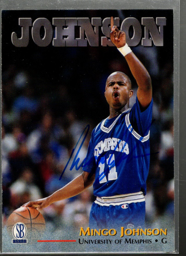 B4848- 1997 Score Board Autographs #NNO Mingo Johnson Auto - NM-MT ...