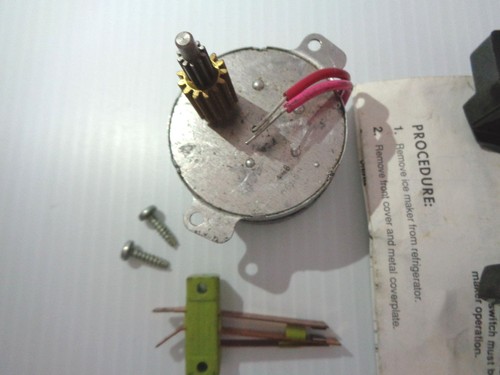 WHIRLPOOL ICE MAKER MOTOR KIT Part# 4318059, 120V. 3W. 86688, 50441 | eBay